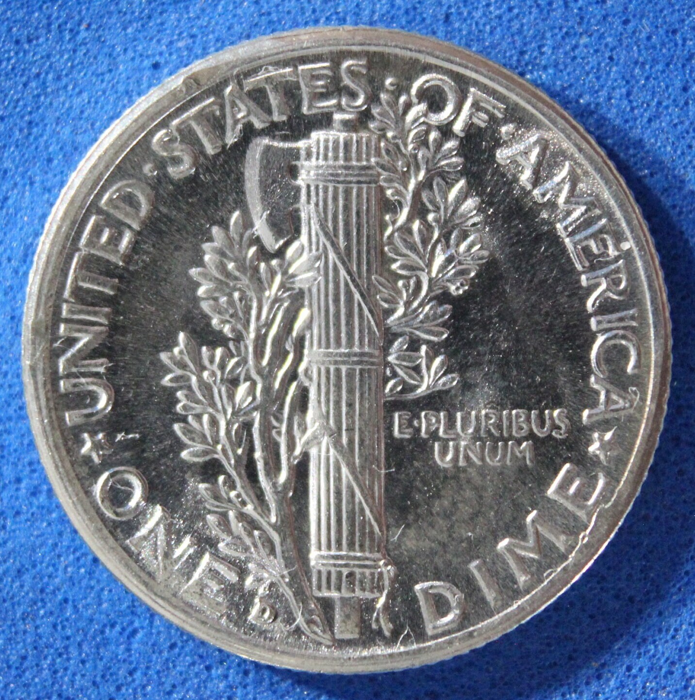 1942-D Mercury Dime Full Bands - Etsy
