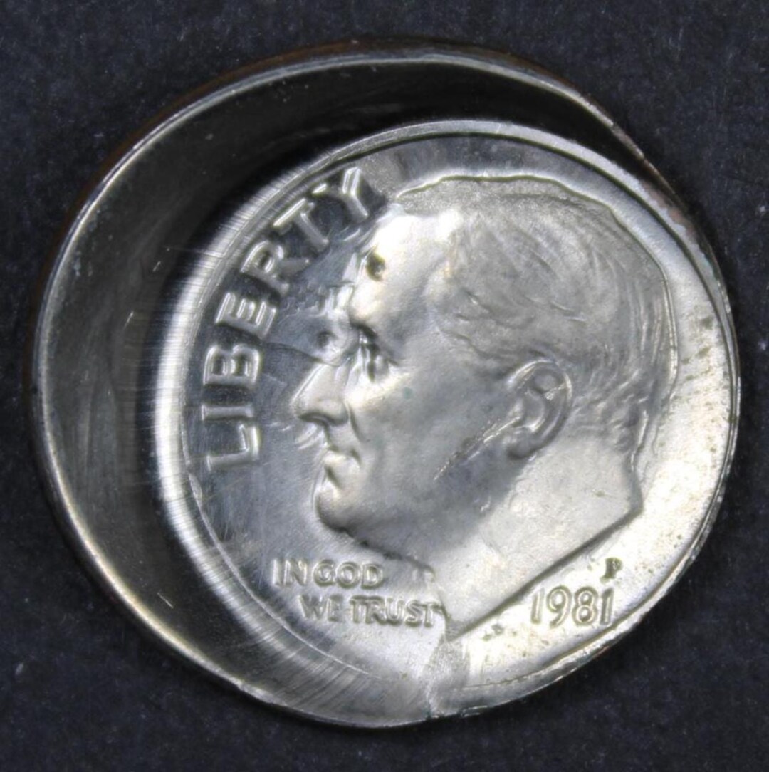 1981-P Roosevelt Dime Error - Etsy