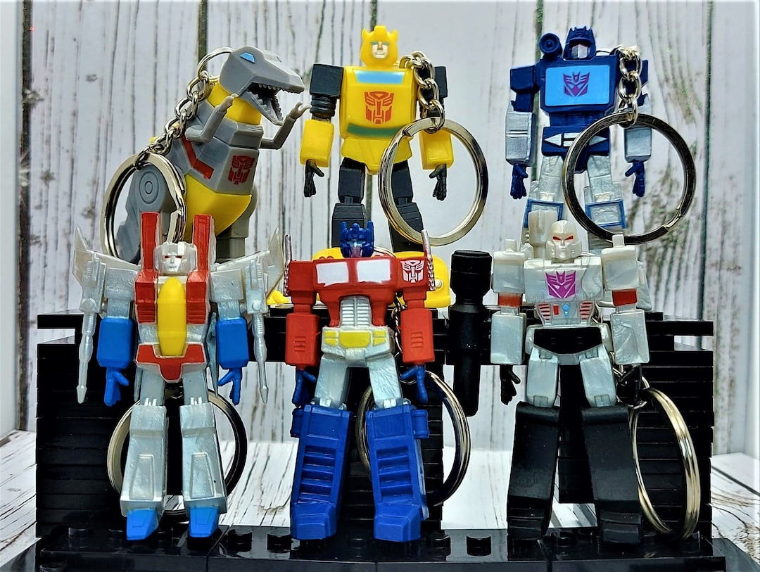 Transformers Keychain Prime Megatron Starscream Grimlock Soudwave ...