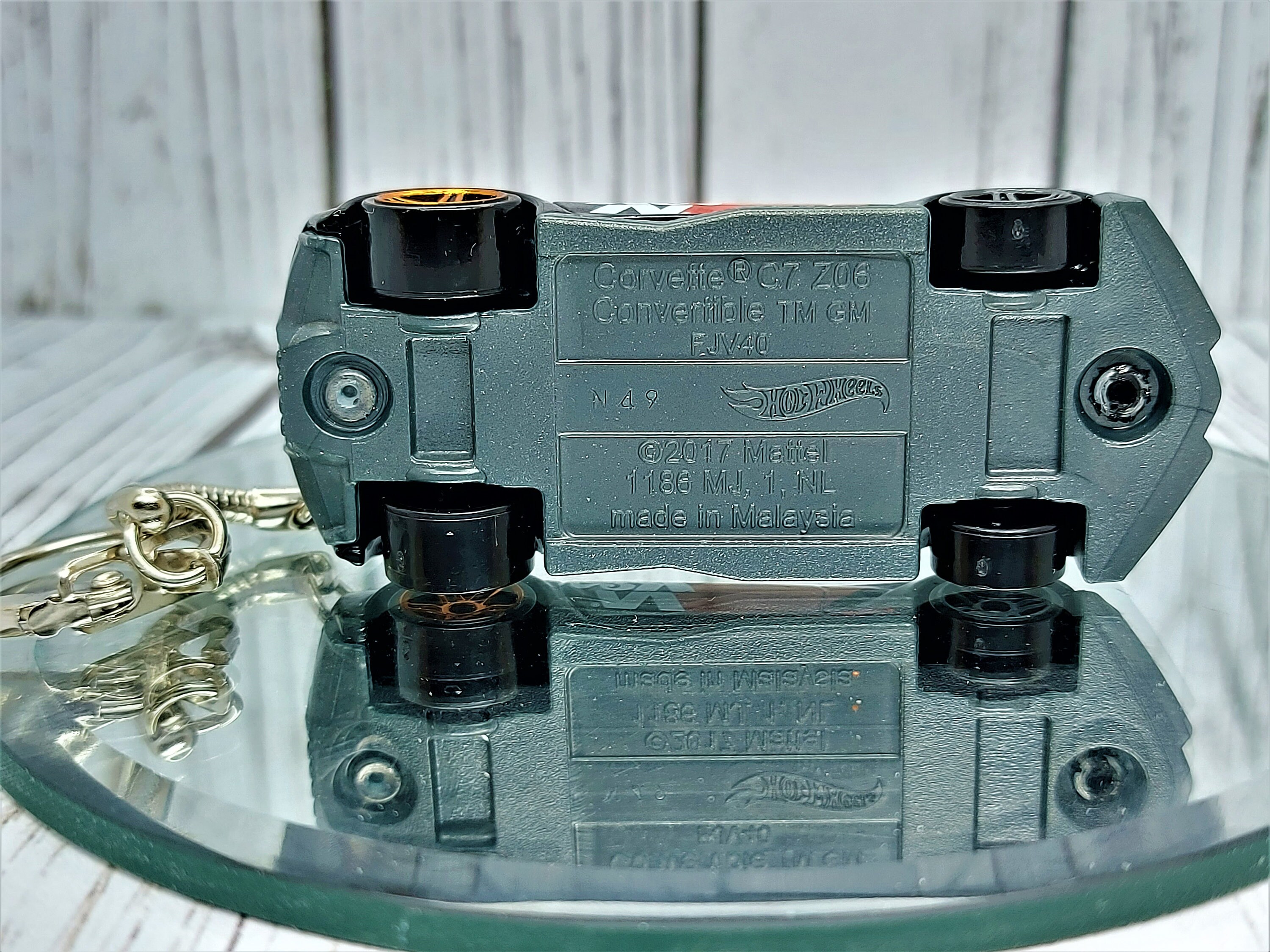 Corvette C7 Z06 Covertable Black Key Ring Key Chain - Etsy