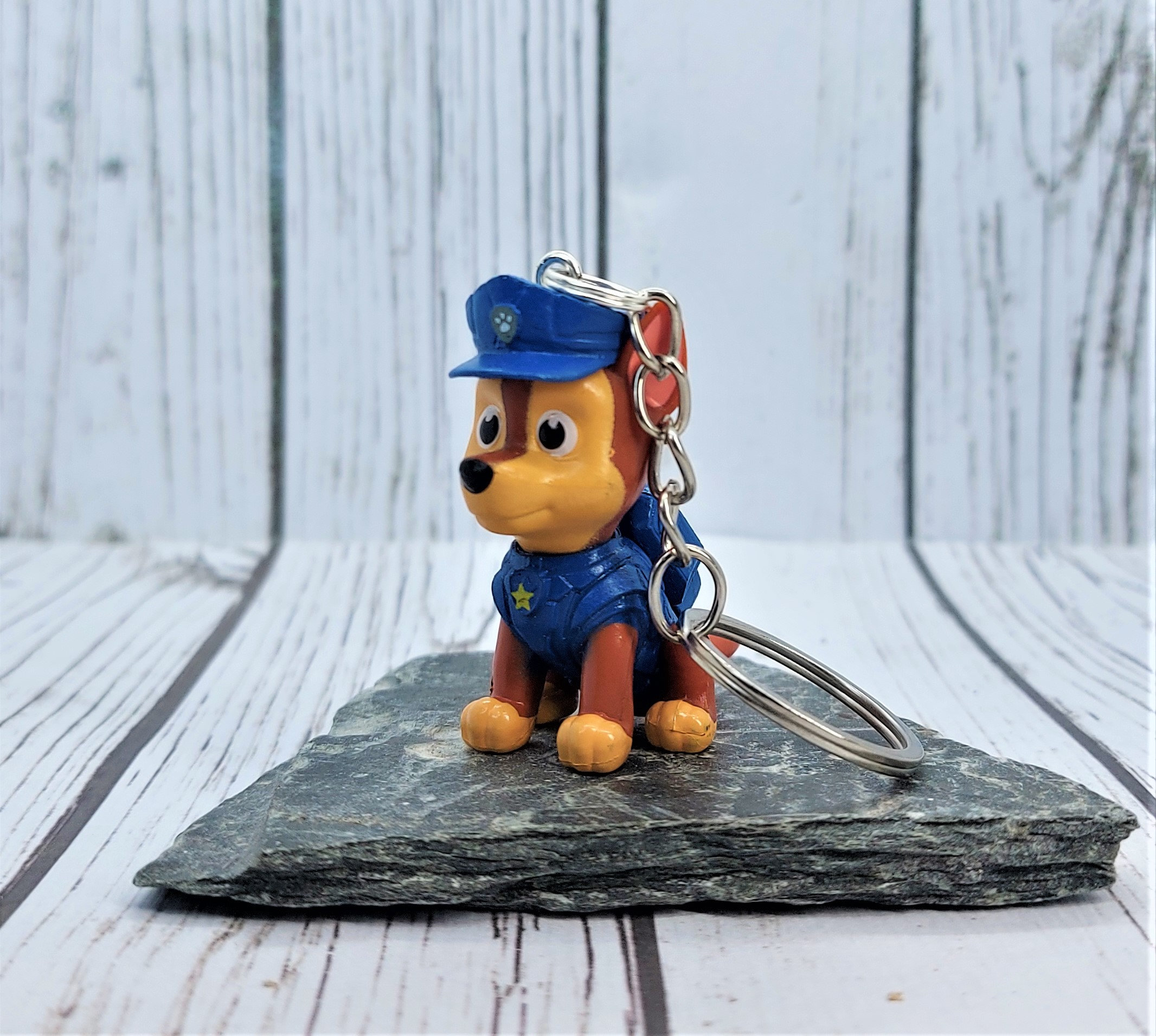 PAW Patrol Figures Keychain Rubble Rocky Skye Marshall Chase - Etsy UK