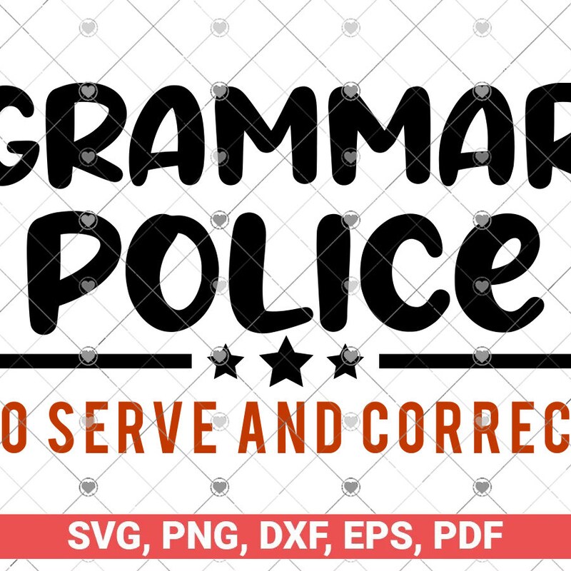Grammar Police - Etsy