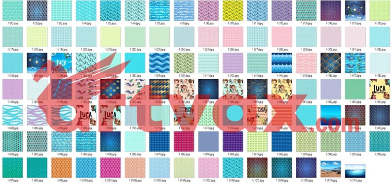 Luca Clipart Mega Bundle | 60+ PNG Characters | Disney Pixar Luca ...