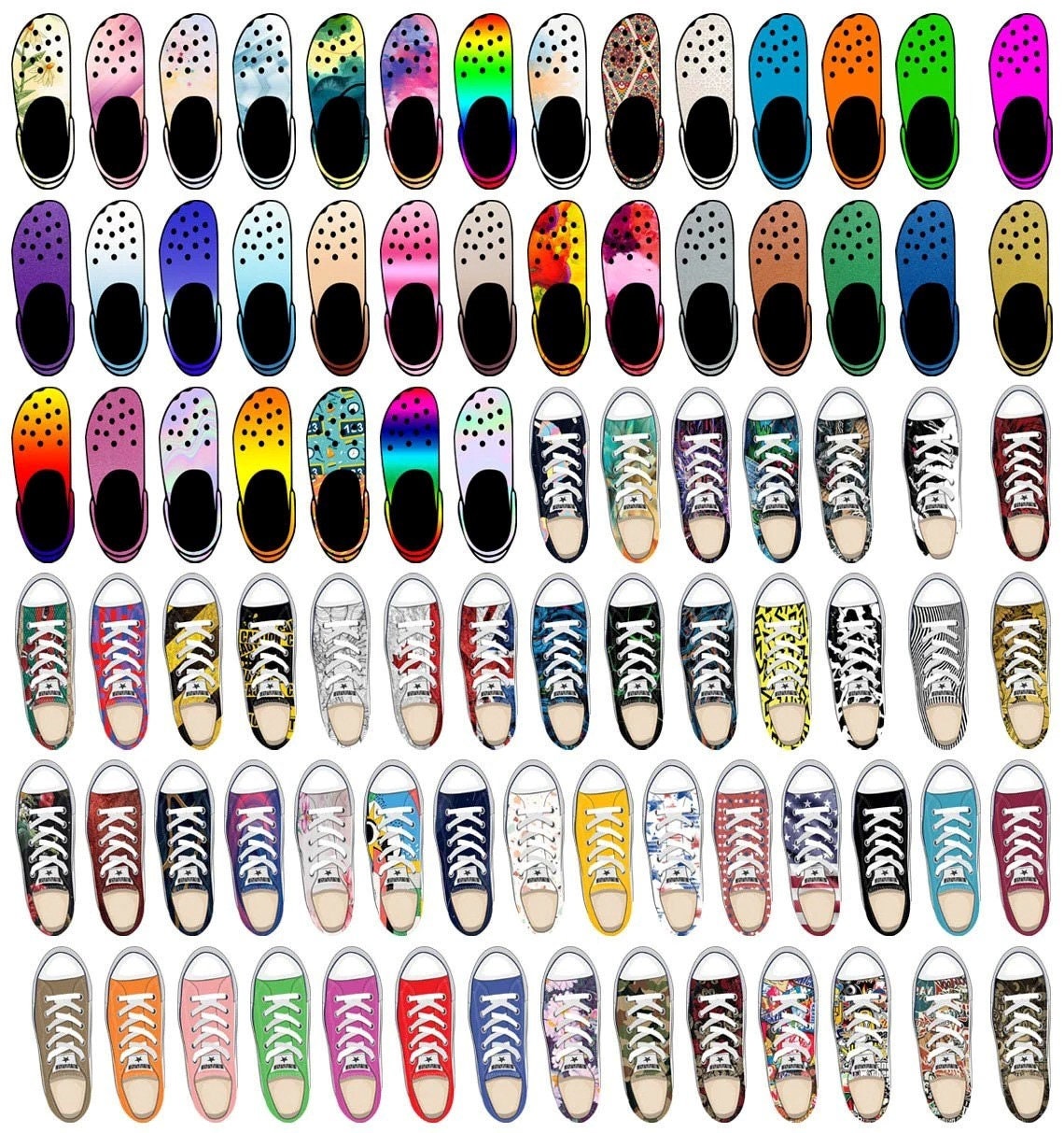 320 Shoe SOCK Sublimation Designs, No Show Socks PNG File Sublimation ...