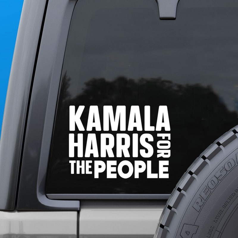Kamala Harris Window Decal - Etsy