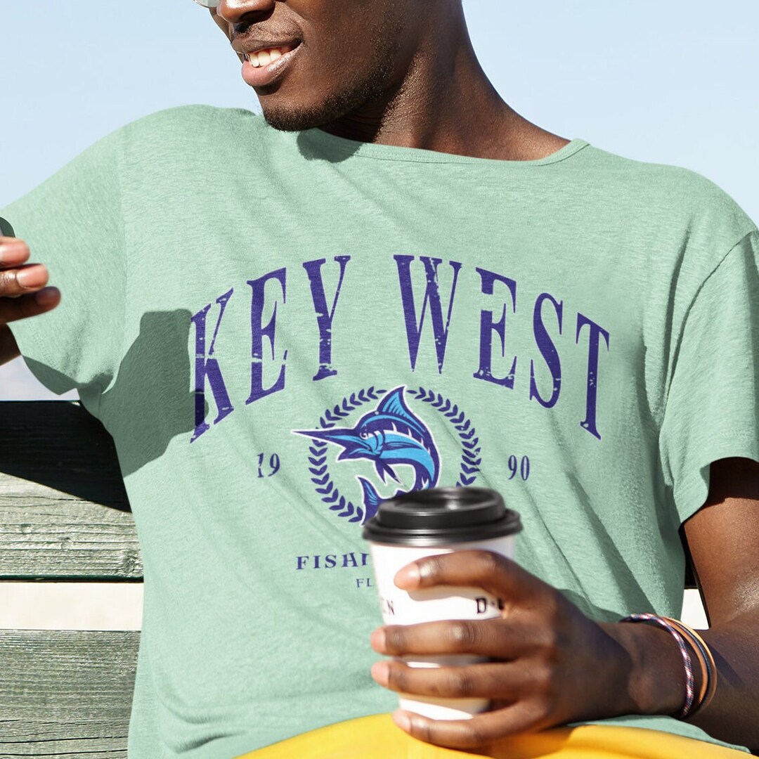 Key West Shirt | Key West Vintage Style Tee | Key West Fishing Club T ...