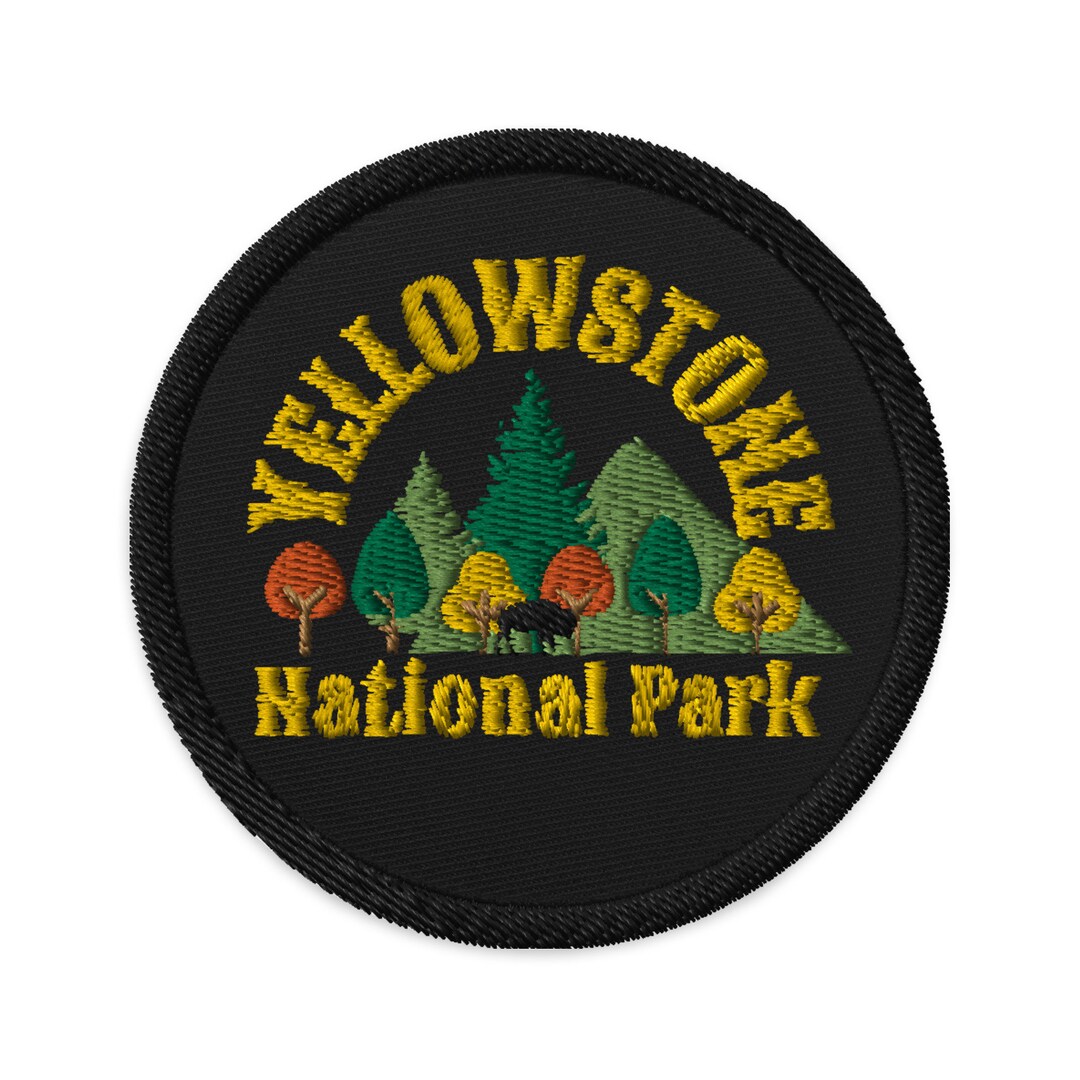 Yellowstone Embroidered Patches - Etsy