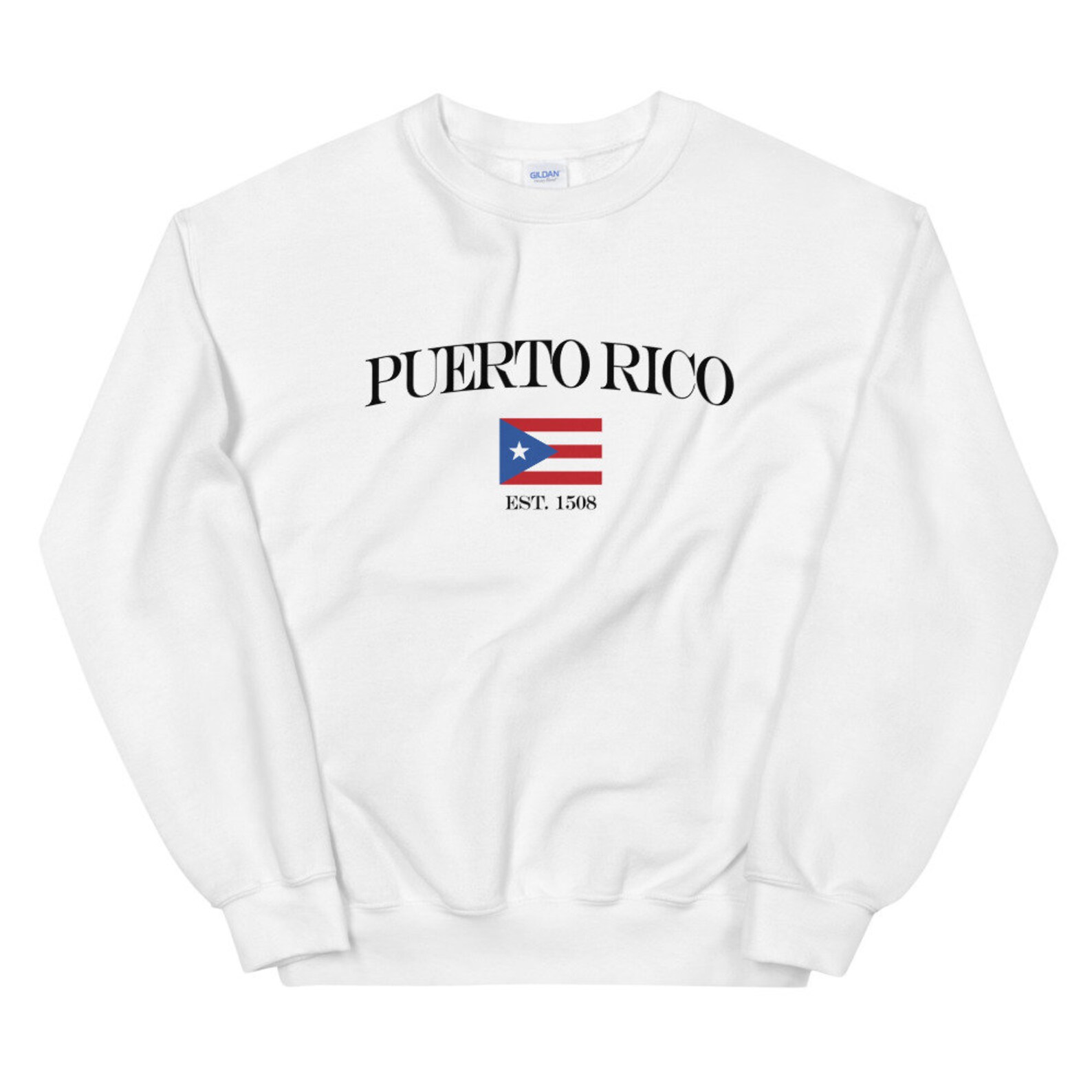 Puerto Rico Flag Sweatshirt | Puerto Rico Shirt | Puerto Rico Gift ...
