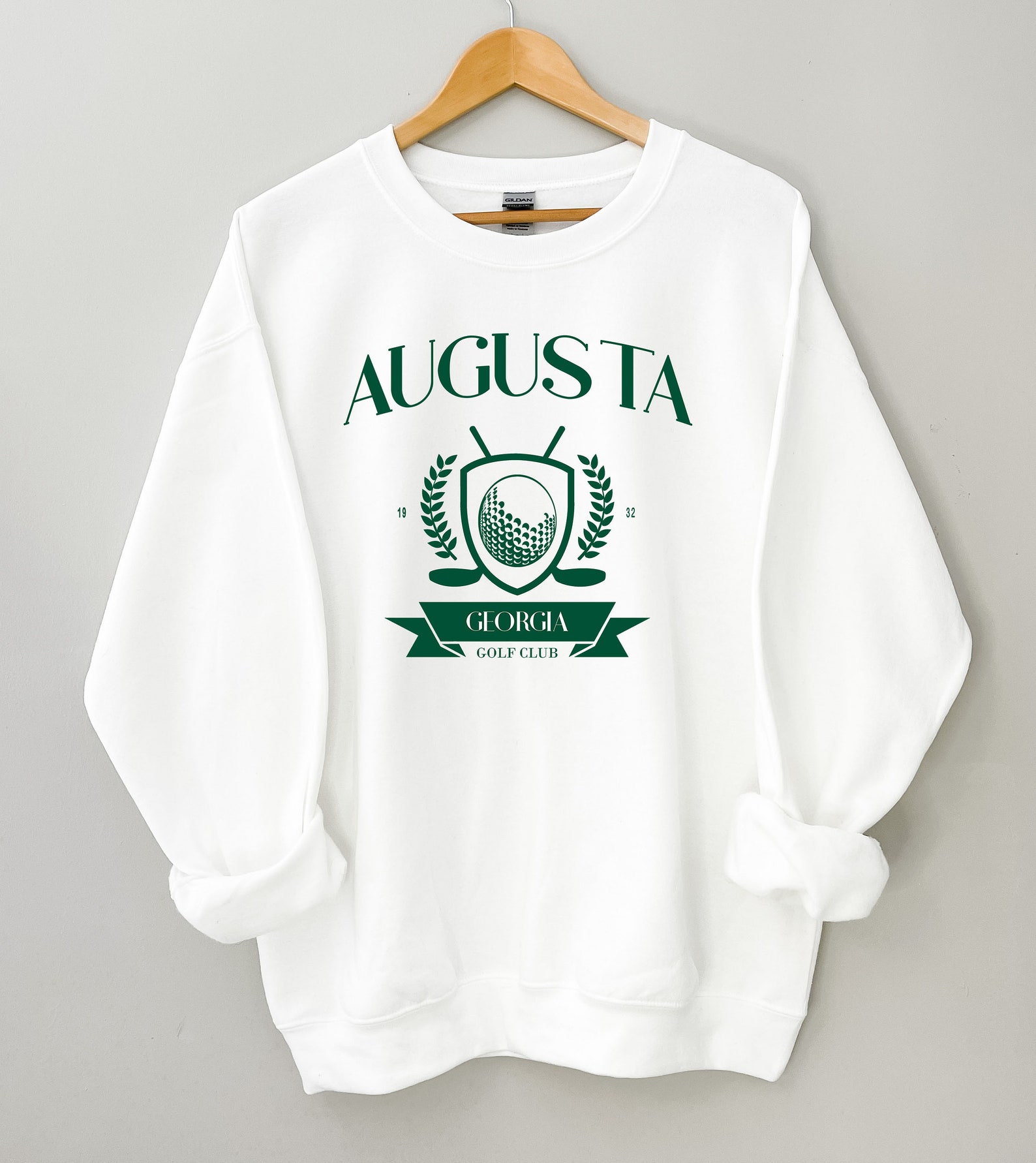 Augusta Vintage Style Unisex Sweatshirt Augusta Georgia - Etsy