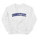 Connecticut Varsity Letter Unisex Crewneck Sweatshirt - Etsy