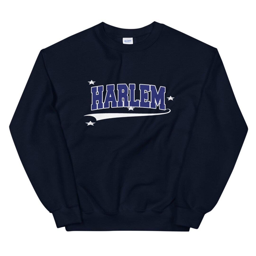 Harlem Unisex Sweatshirt | Harlem New York Varsity Letter Sweatshirt ...