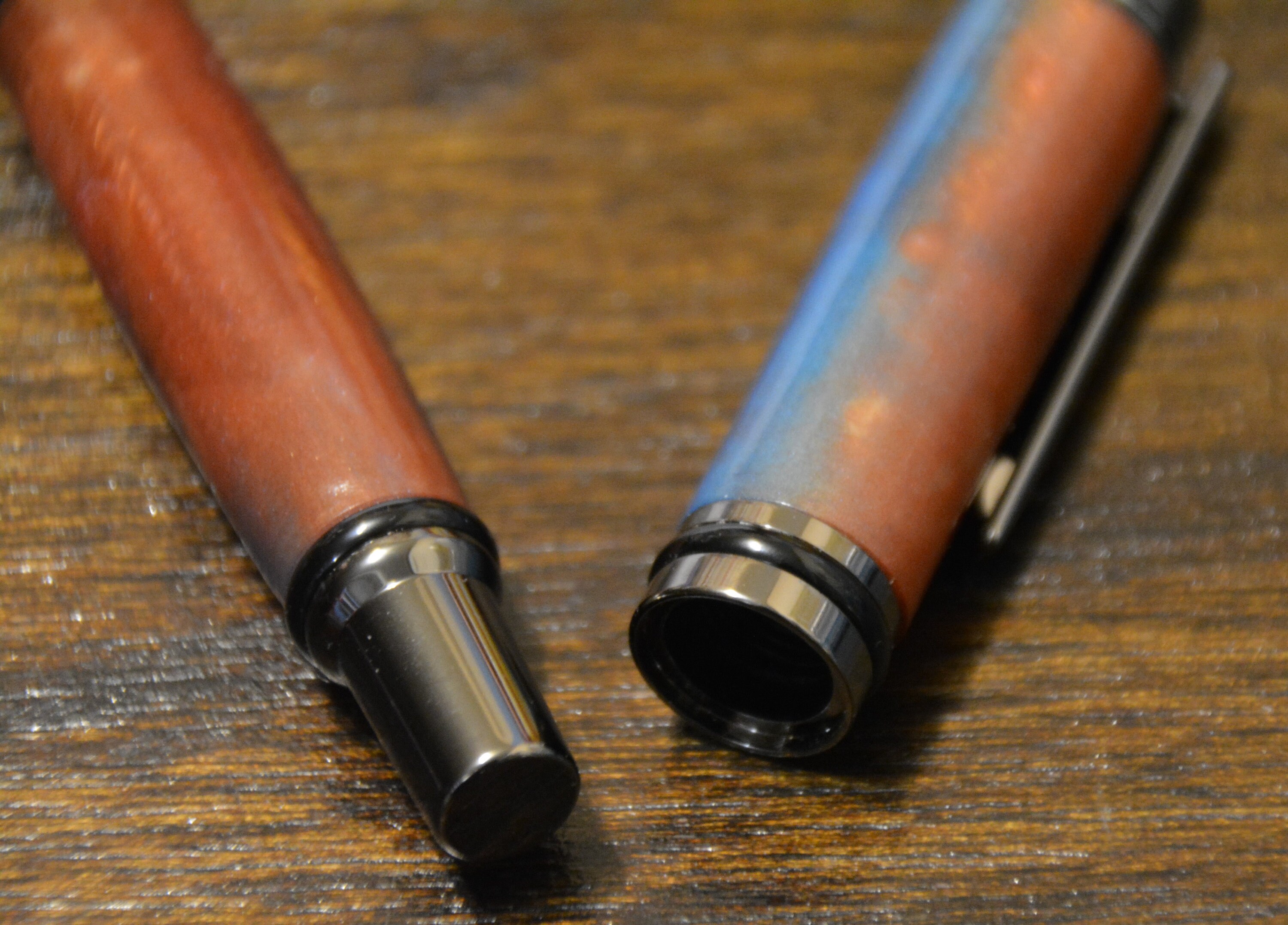 Beautiful Fountain Pen With Ink Converter. Epoxy Resin Barrels. Other ...