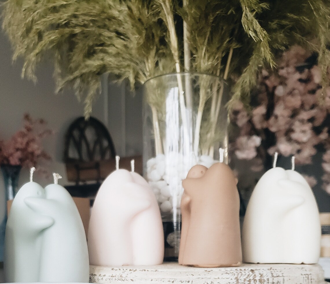 Huggy Candle | Best Friend Gift | Shaped Candles | Pillar Candle | Send ...
