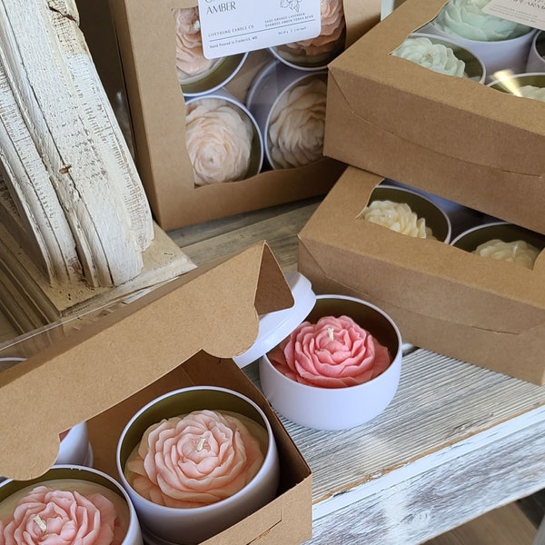 Flower Candle - Etsy