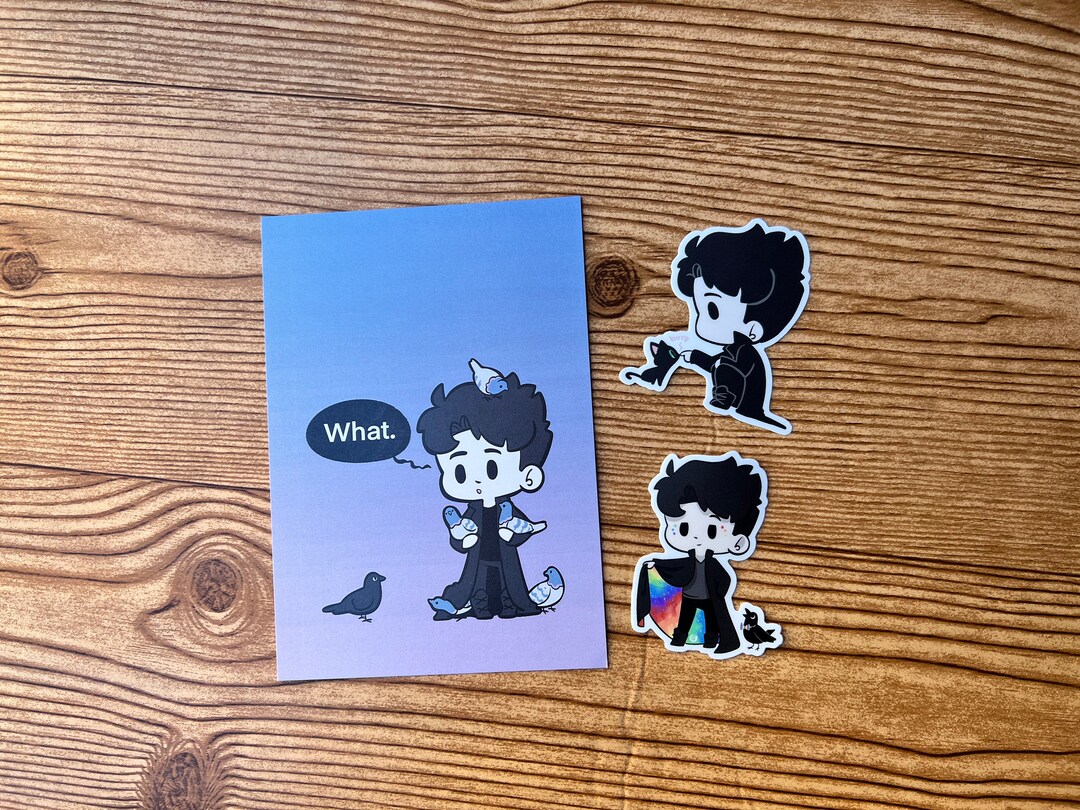Morpheus Print & Sticker Set - Etsy