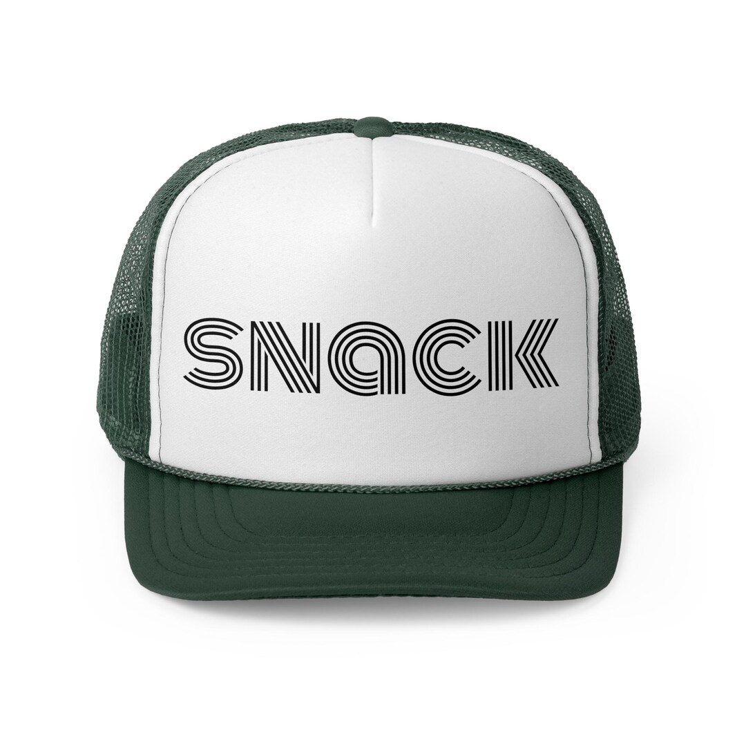 SNACK Trucker Caps Party Hat, Bachelorette Hat, Birthday Gift Hat ...