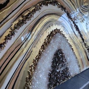 30x40 Agate Geode Inspired Resin Wall Art Decoration Original Painting ...