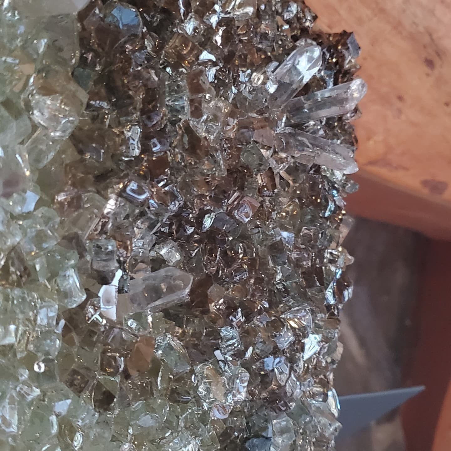 Red Geode Resin Artwork: Silver, Black & Gold Epoxy Art - Etsy