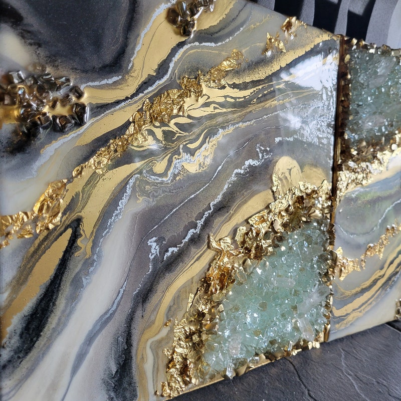 Crystal Resin - Etsy