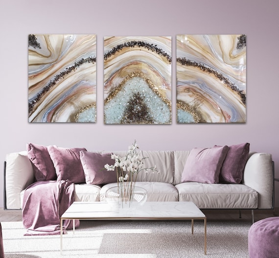 Large Resin Artwork / Large Geode/ Resin/ Epoxy Art / Geode - Etsy Canada