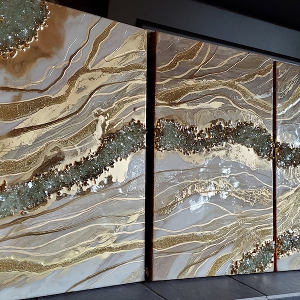 Epoxy Resin Wall Art - Etsy