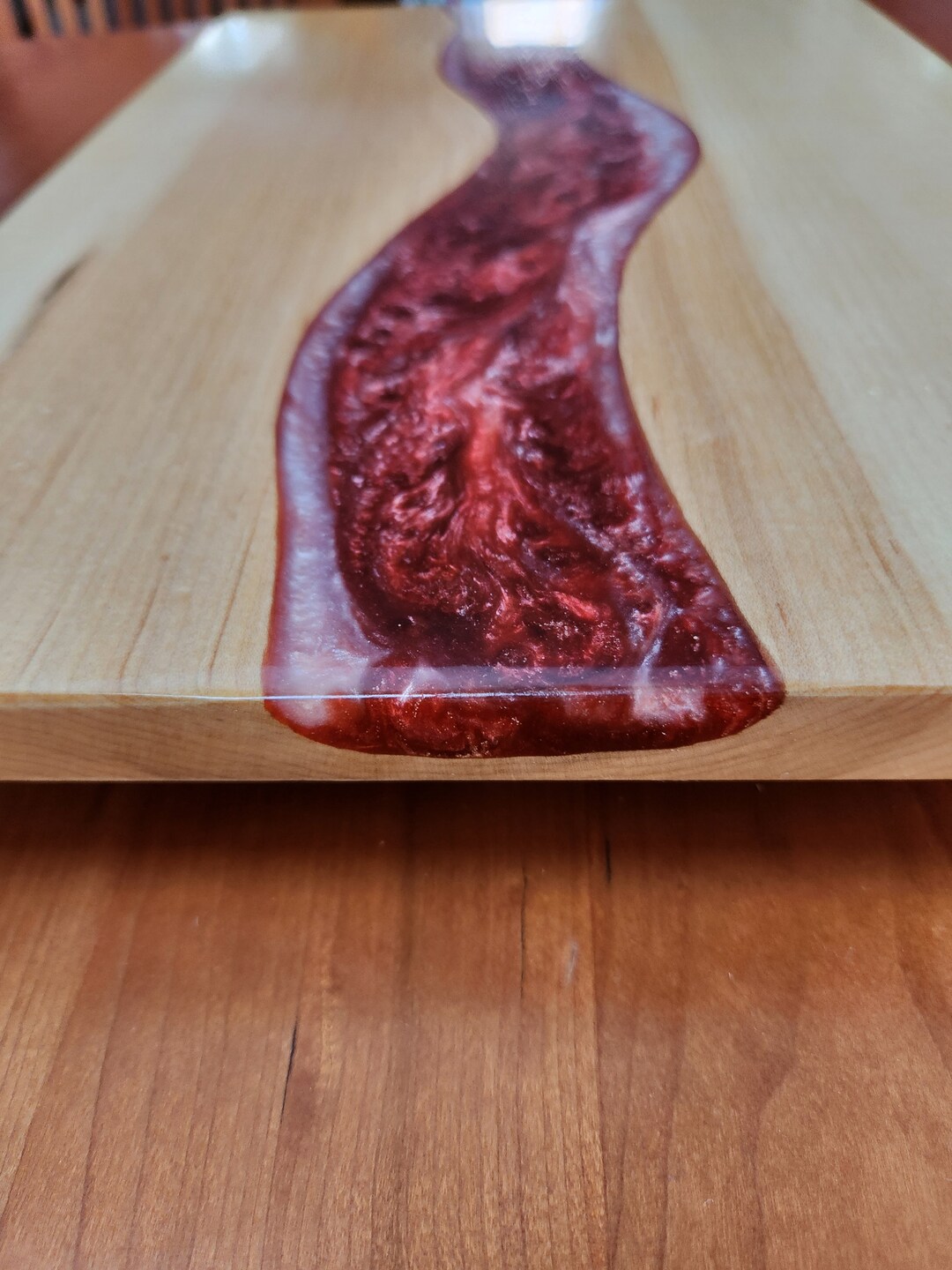 Personalized Epoxy Charcuterie Board Wood Risers Provide - Etsy