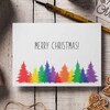 Set of Transgender Christmas Folded Greeting Card & Envelope, Subtle ...