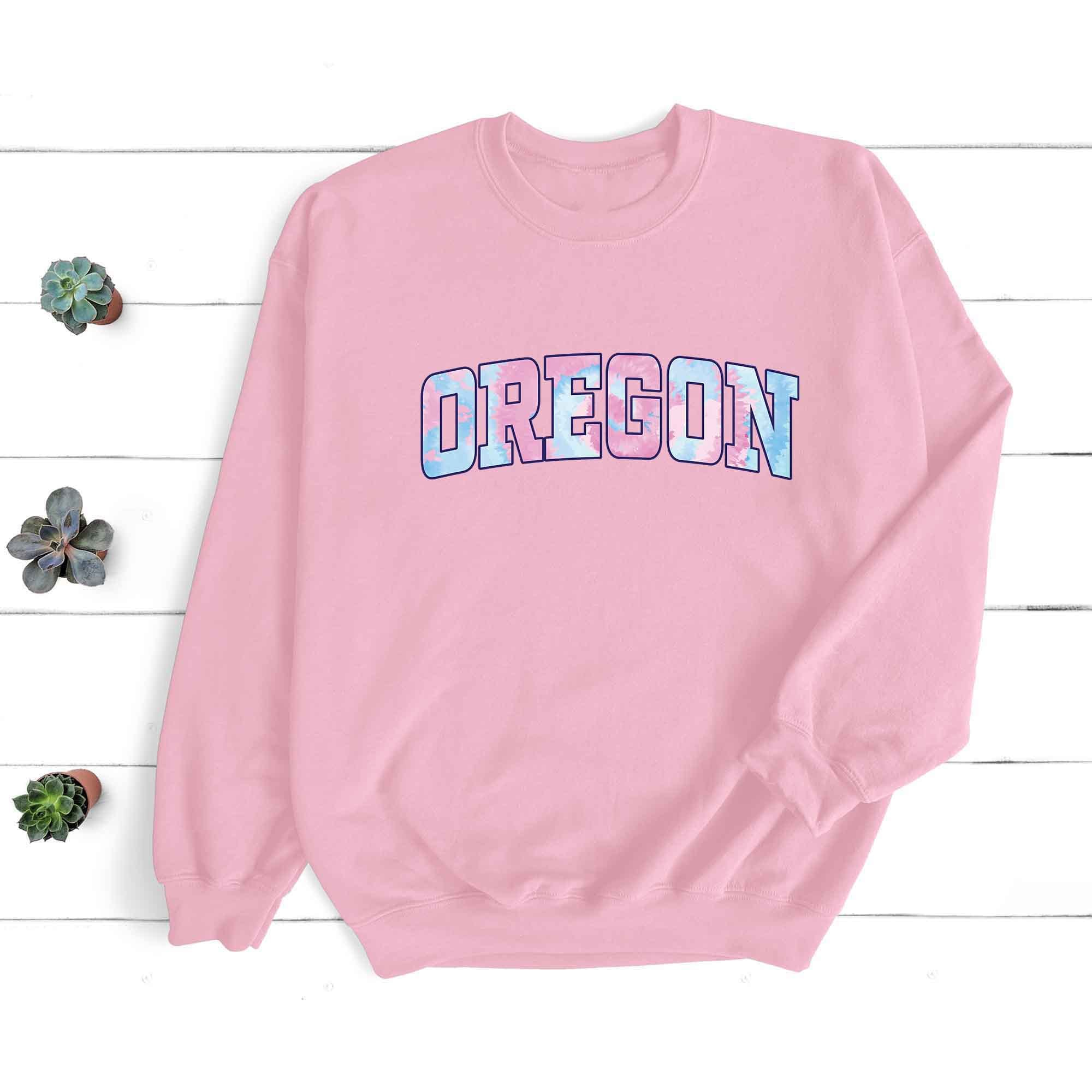 Tie-Dye Custom State Transgender Flag Sweatshirt, Subtle Trans Pride ...