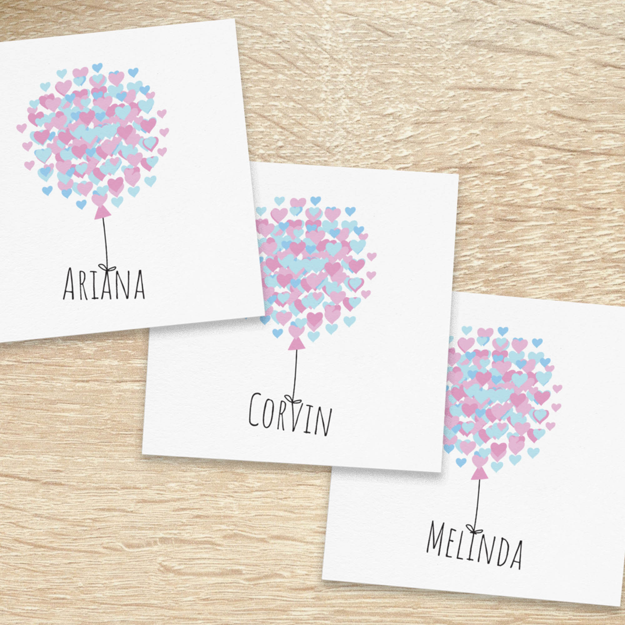 LGBT Trangender Name Change Card, Trans Flag Color Heart, Transgender ...