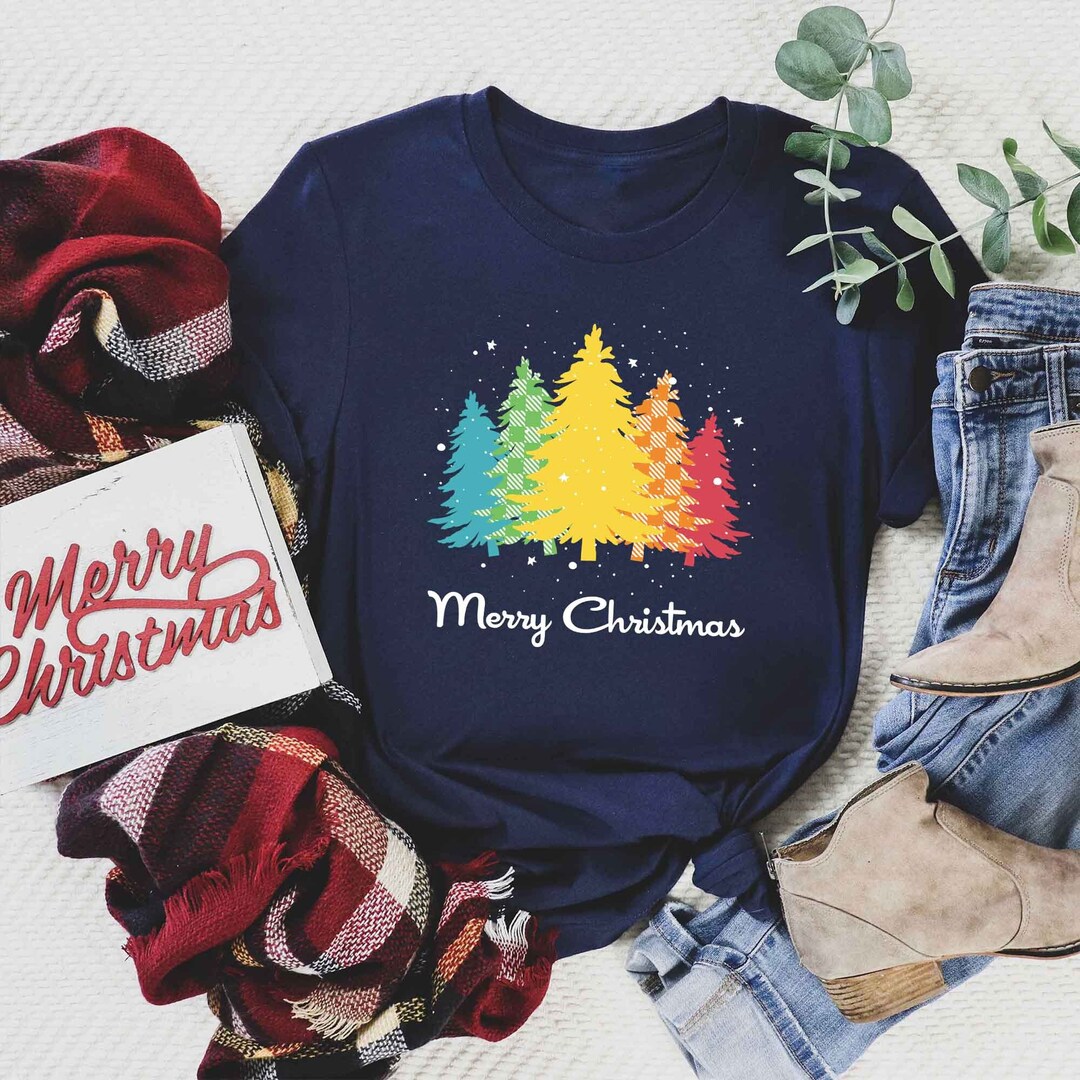 LGBTQ Rainbow Pride Christmas Shirt for Gay Christmas T-shirt for Queer ...