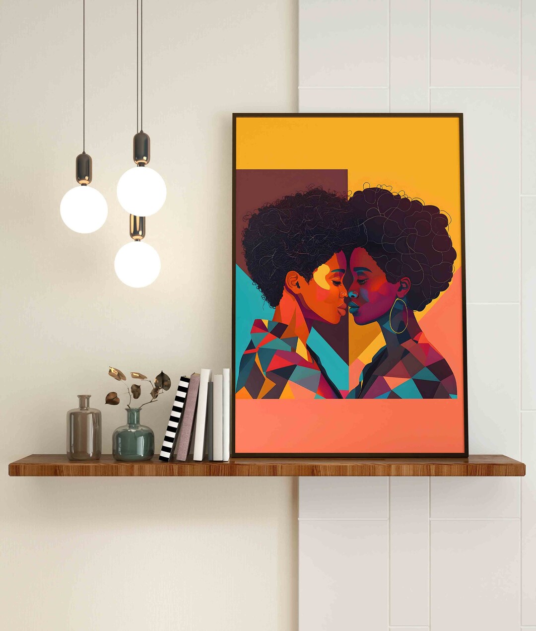 Digital Download File, LGBTQ Love Artwork, Queer Love Art Wall, Queer ...