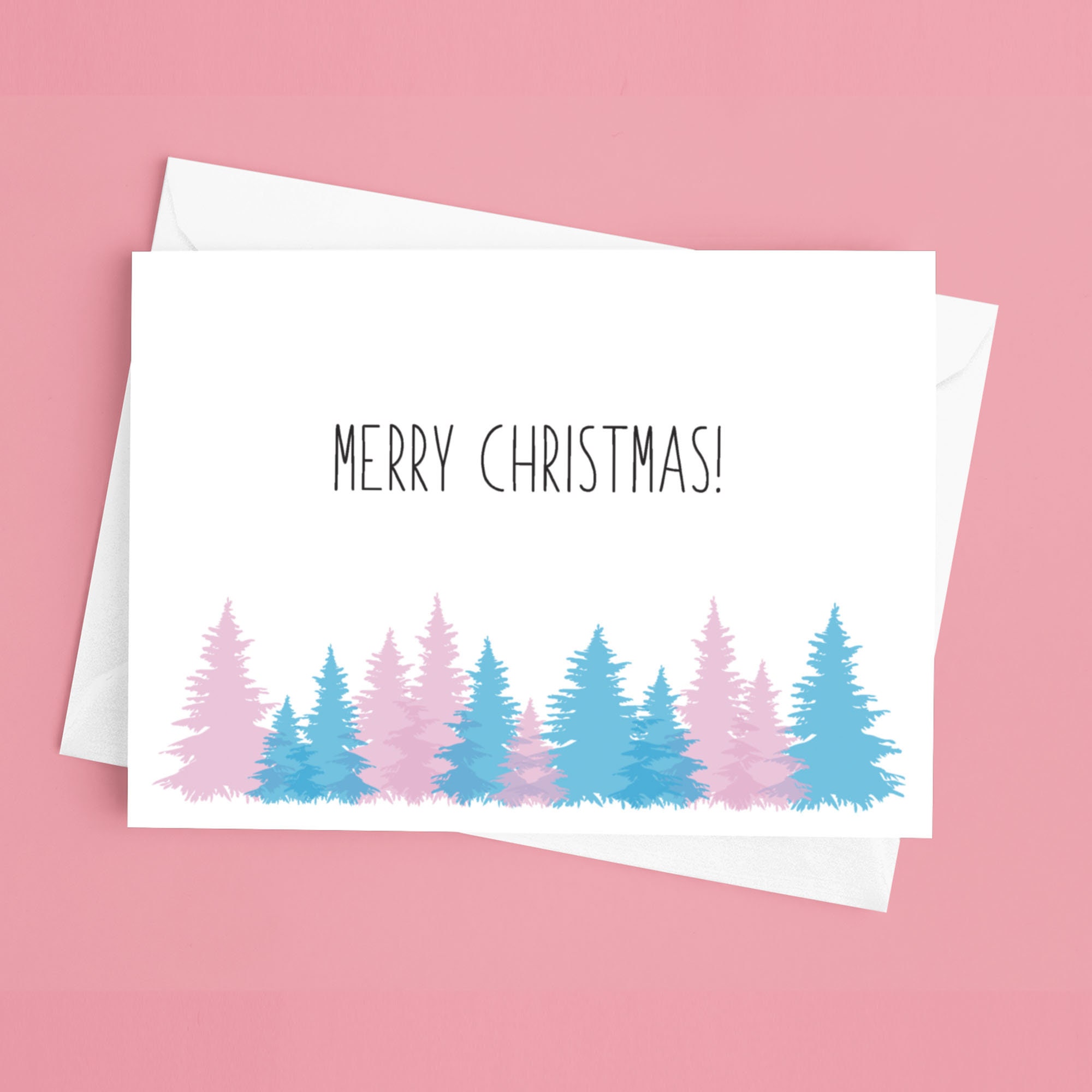 Paper Paper & Party Supplies Lgbt Transgender Christmas Trees Card Gift ...