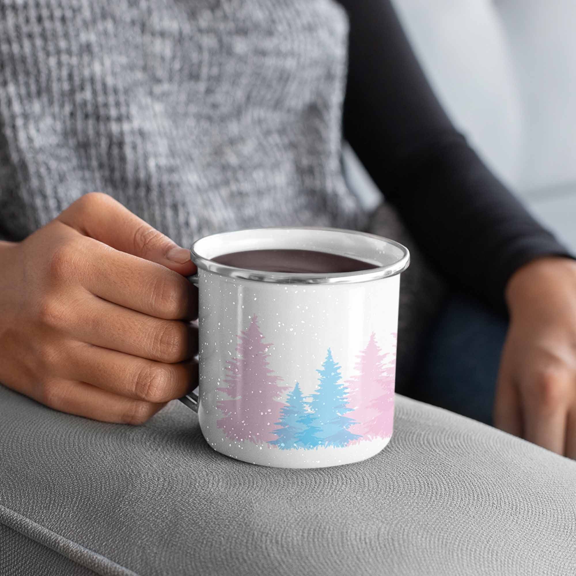 LGBTQ Transgender Travel Camping Mug Trans Hiking Mug | Etsy