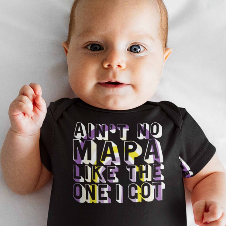 LGBTQ MAPA (mama Papa) Nonbinary Family Set, Enby Parent, NB Mother's ...