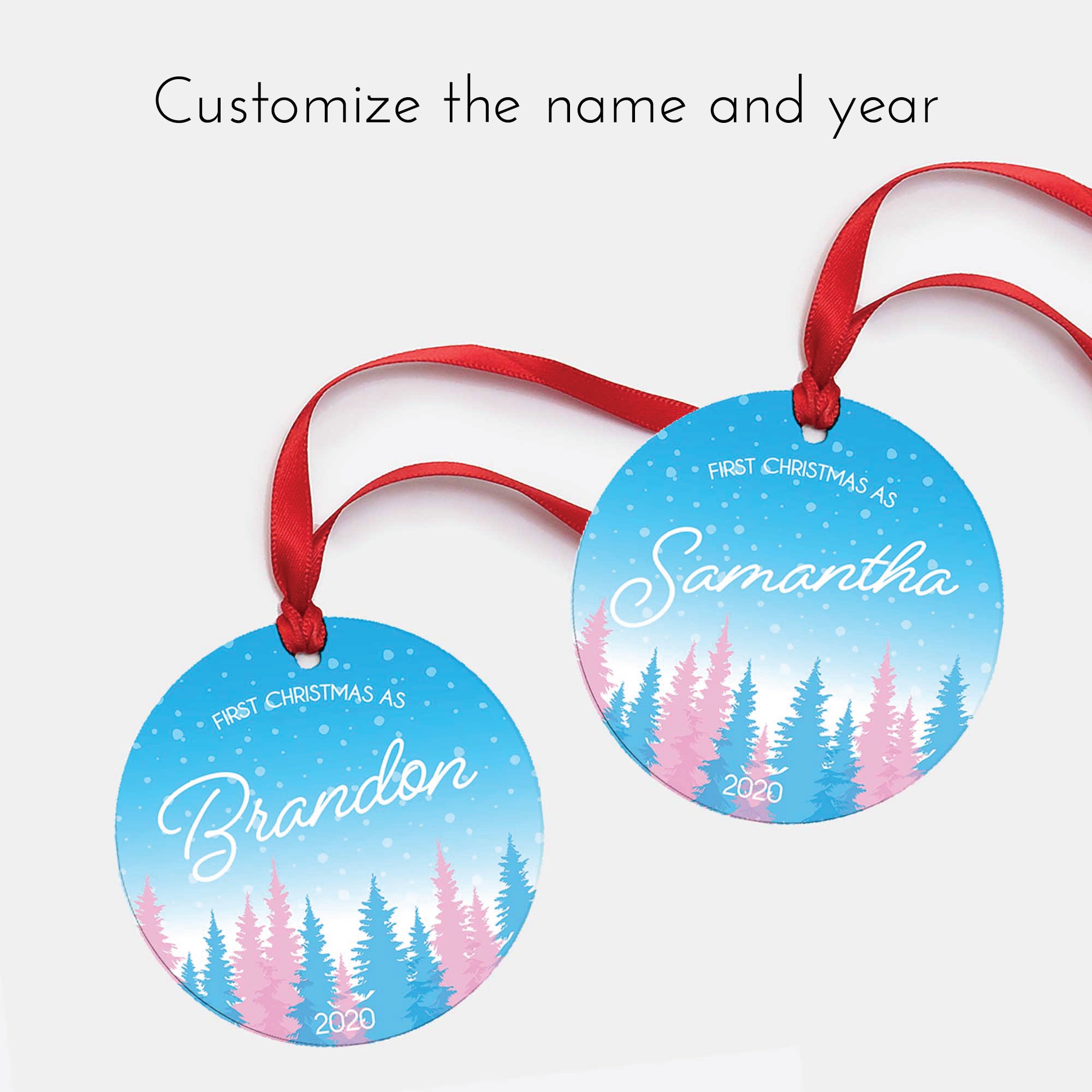 Transgender Christmas Ornament Trans Name Change Trans Flag - Etsy