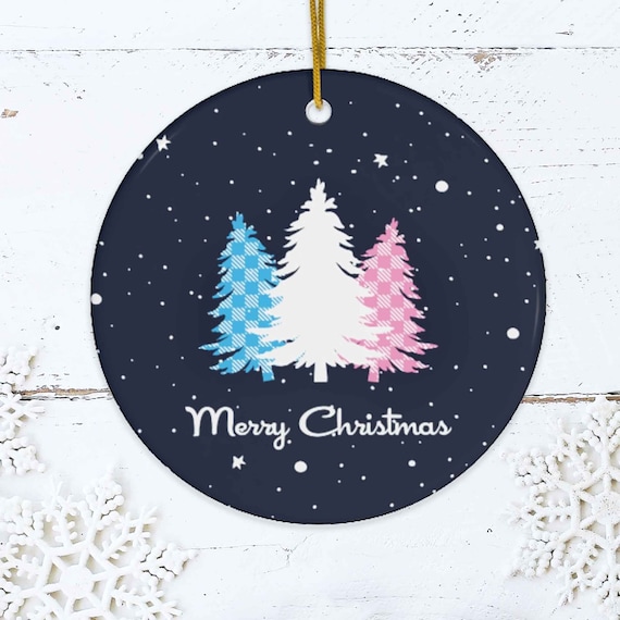 Paper Paper & Party Supplies Lgbt Transgender Christmas Trees Card Gift ...