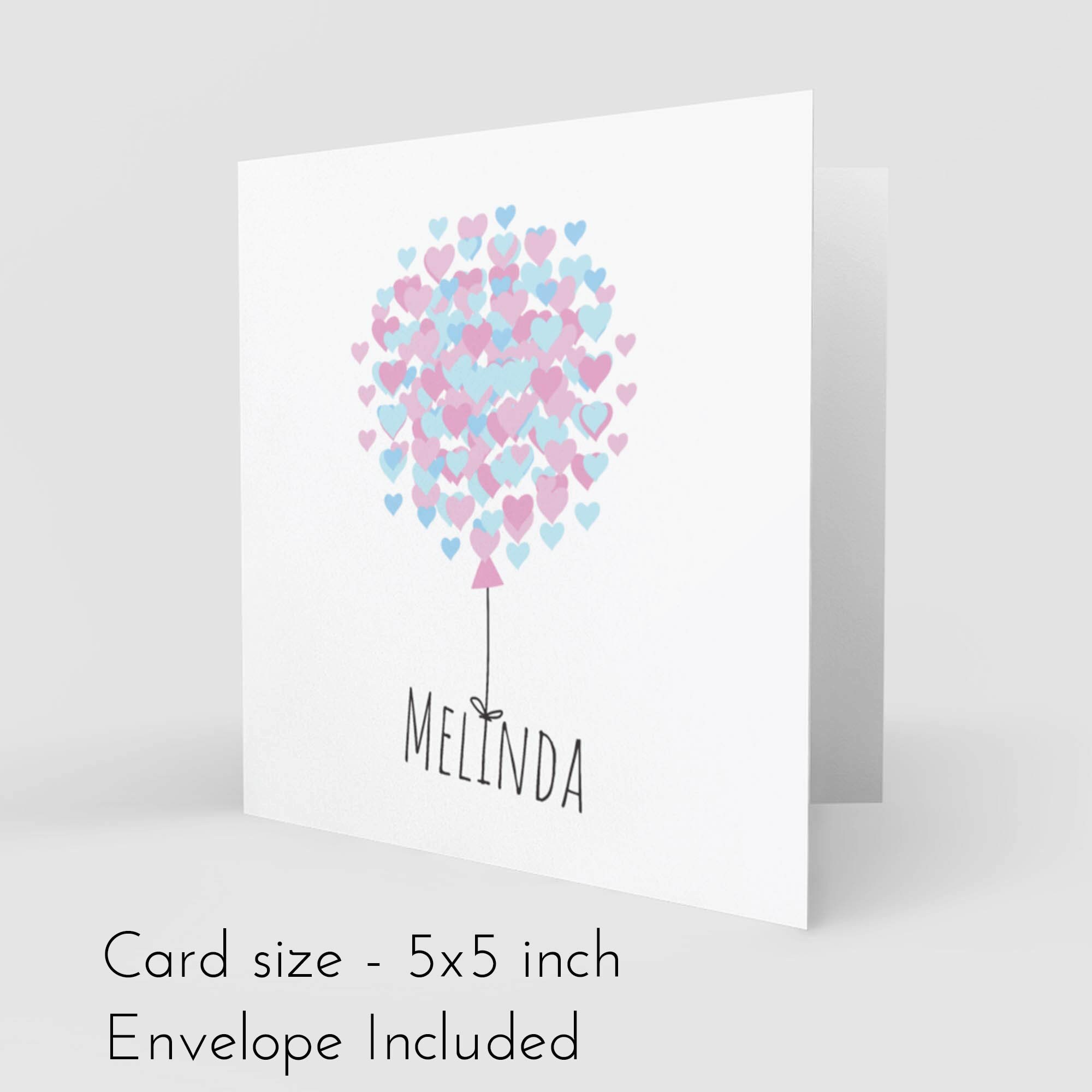 LGBT Trangender Name Change Card, Trans Flag Color Heart, Transgender ...