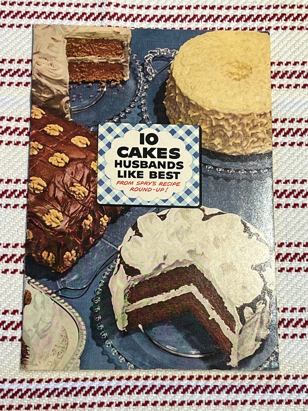 10 Cakes Husbands Like Best - Vintage Baking Pamphlet - Etsy
