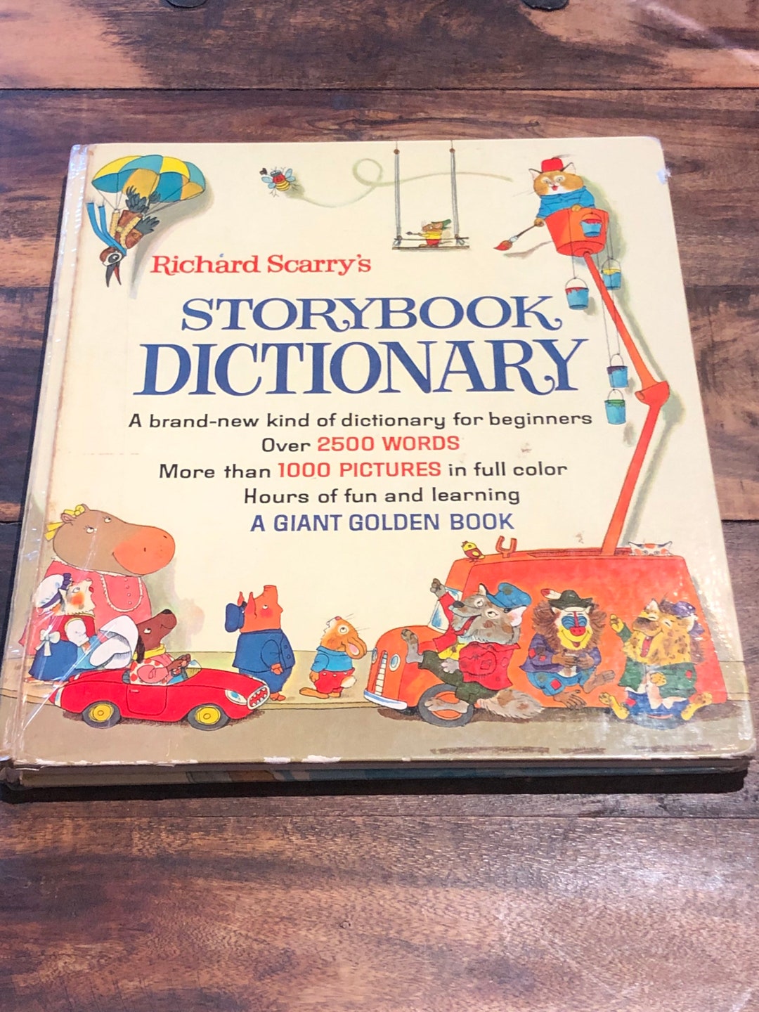 Richard Scarry’s Storybook Dictionary 1969 Edition - Etsy