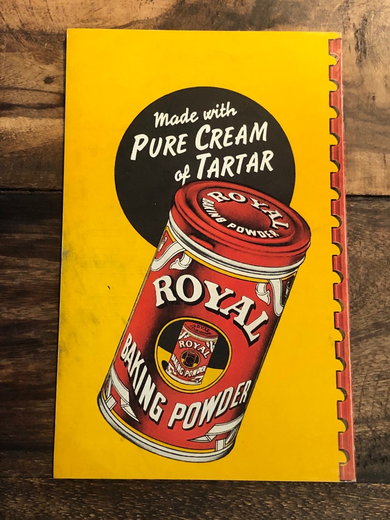 Royal Baking Powder - A Guide to Royal Success in Baking - 1941 Vintage ...