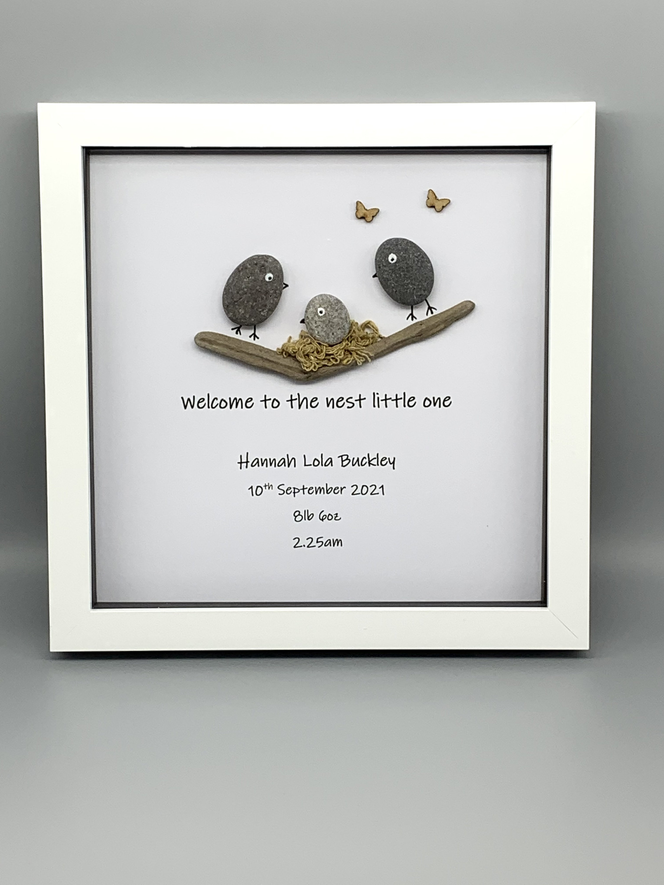 Personalised baby gift frame newborn baby gift baby shower | Etsy