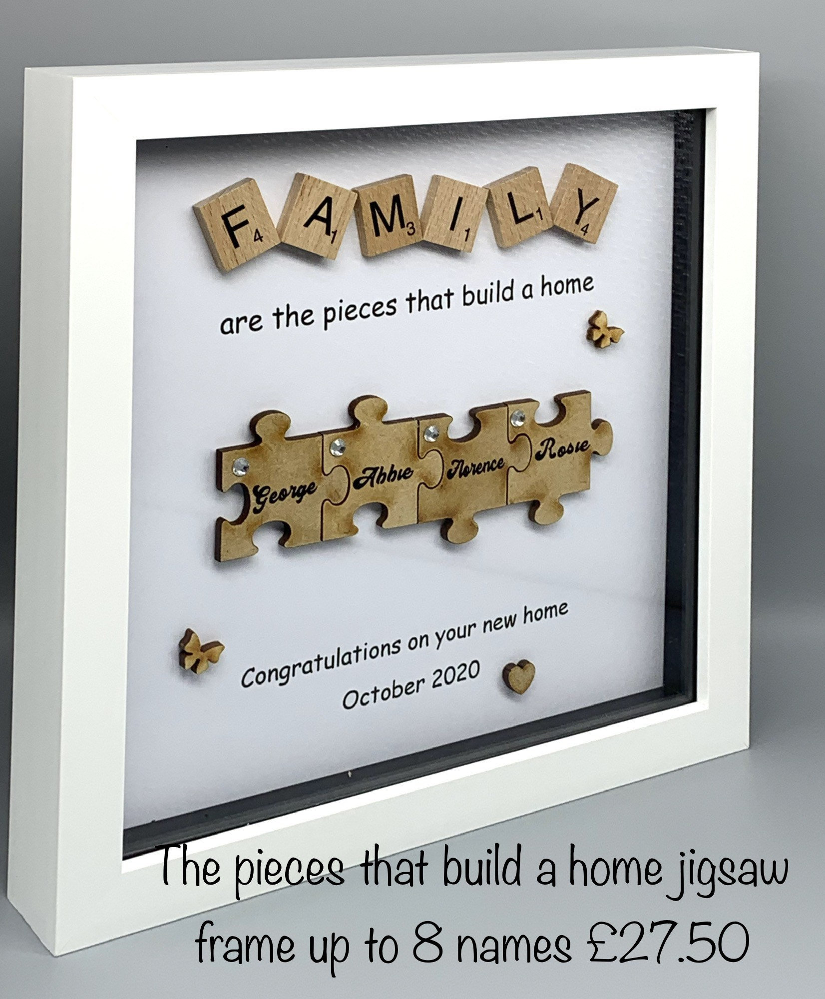 New Home House Warming Present Gift Frame for First Home - Etsy UK