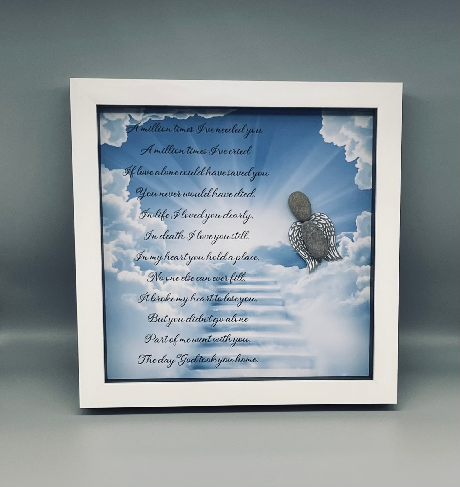 Memorial Poem Picture Frame: Loss Keepsake Gift - Etsy