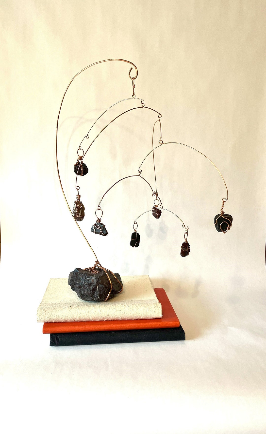 Rockhound's Dream Kinetic Mobile Handmade With 8 Carefully Chosen Lake ...