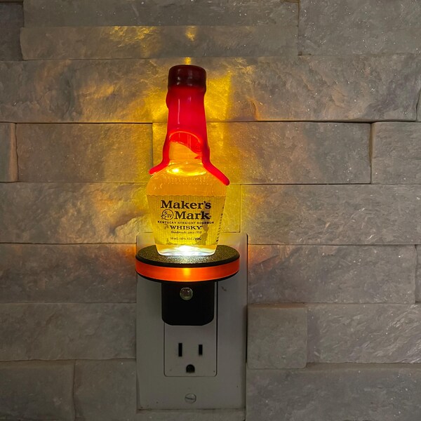 Liquor Bottle Night Lights - Etsy