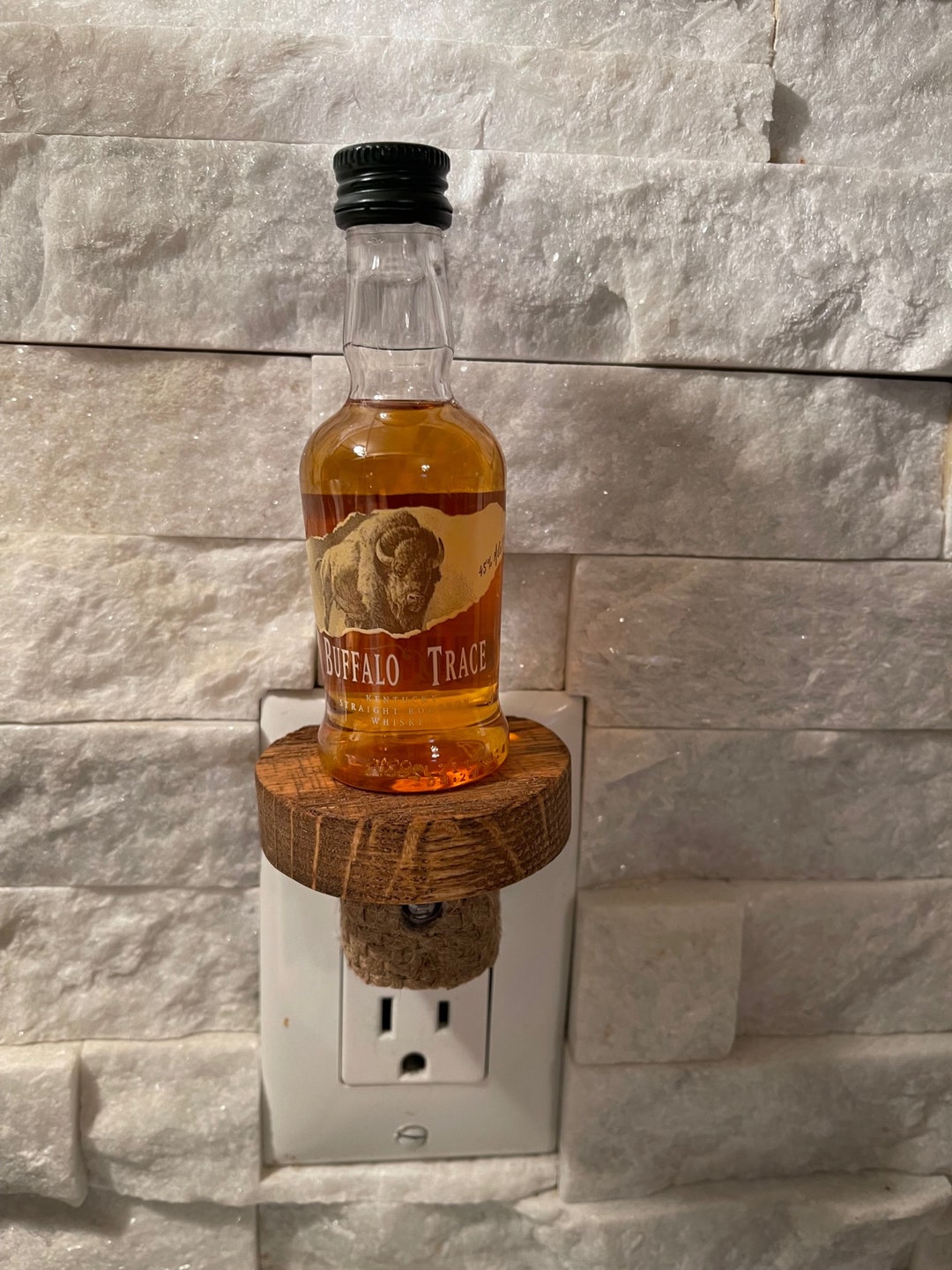 Buffalo Trace Bourbon 50 Ml Mini Liquor Bottle Night Light LED - Etsy