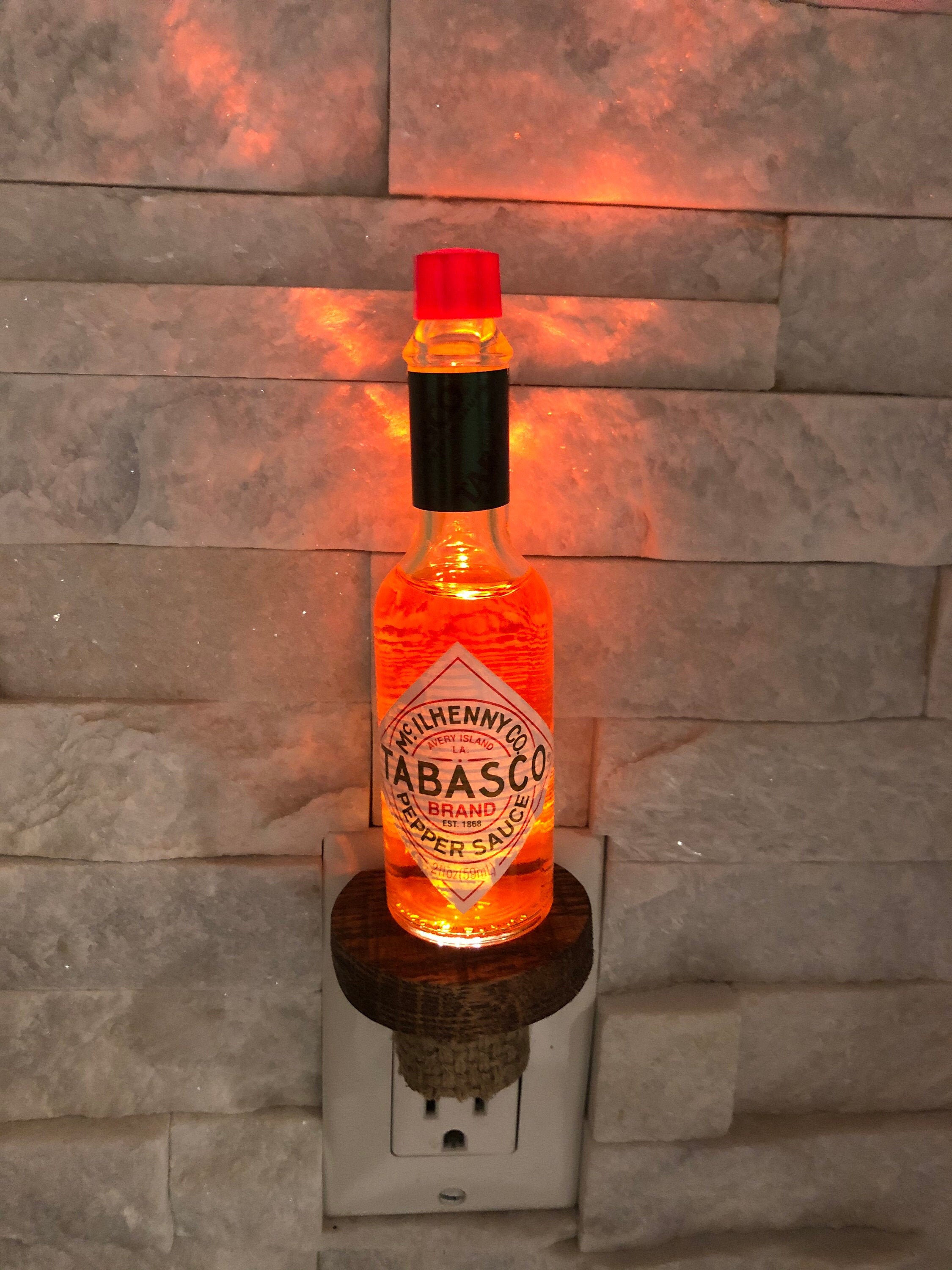 Tabasco Mini 2 Oz Bottle Night Light LED - Etsy