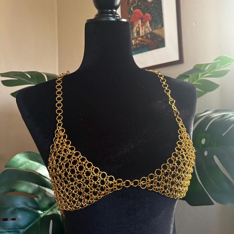 Chain Mail Bra - Etsy
