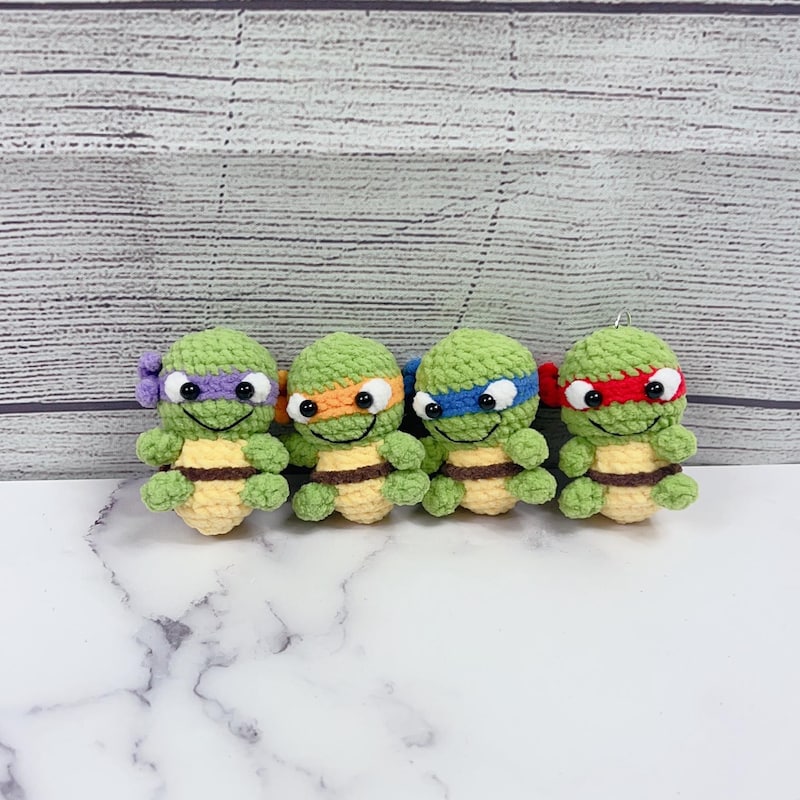 Key Chain Ninja Turtles - Etsy