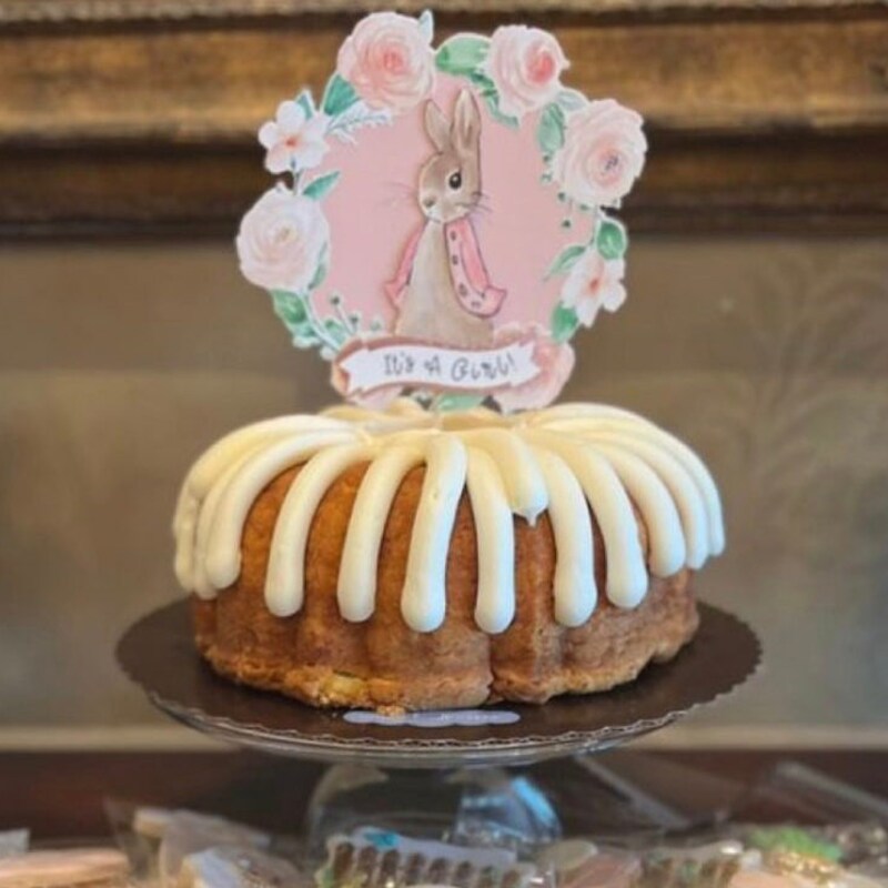 Rabbit Cake Topper - Etsy